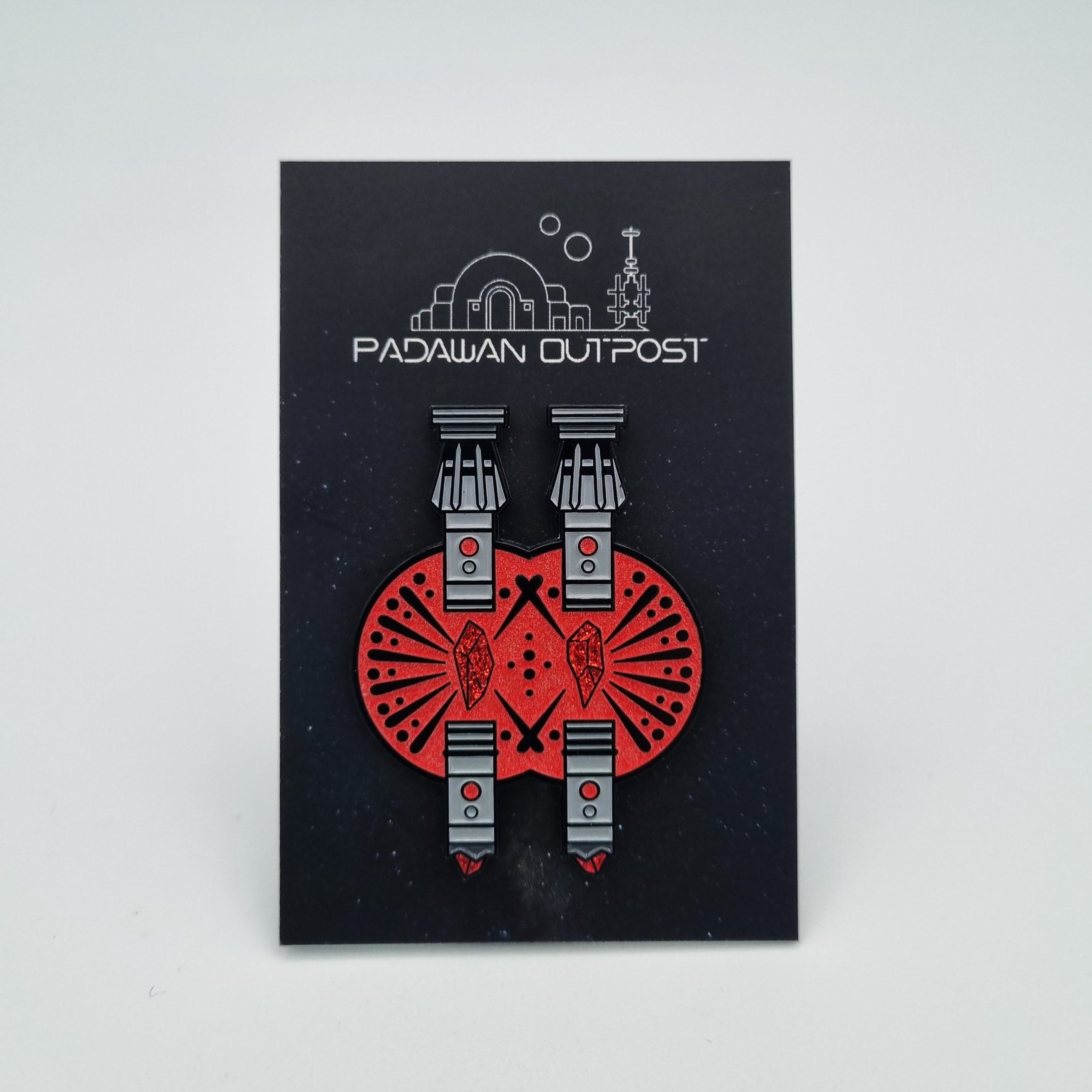 Saber crystal pin badge – Padawan Outpost